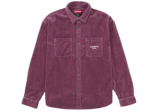 窪塚　Supreme rose corduroy shirt wtaps 窪塚 Supreme rose corduroy shirt wtaps 窪塚 Supreme rose corduroy